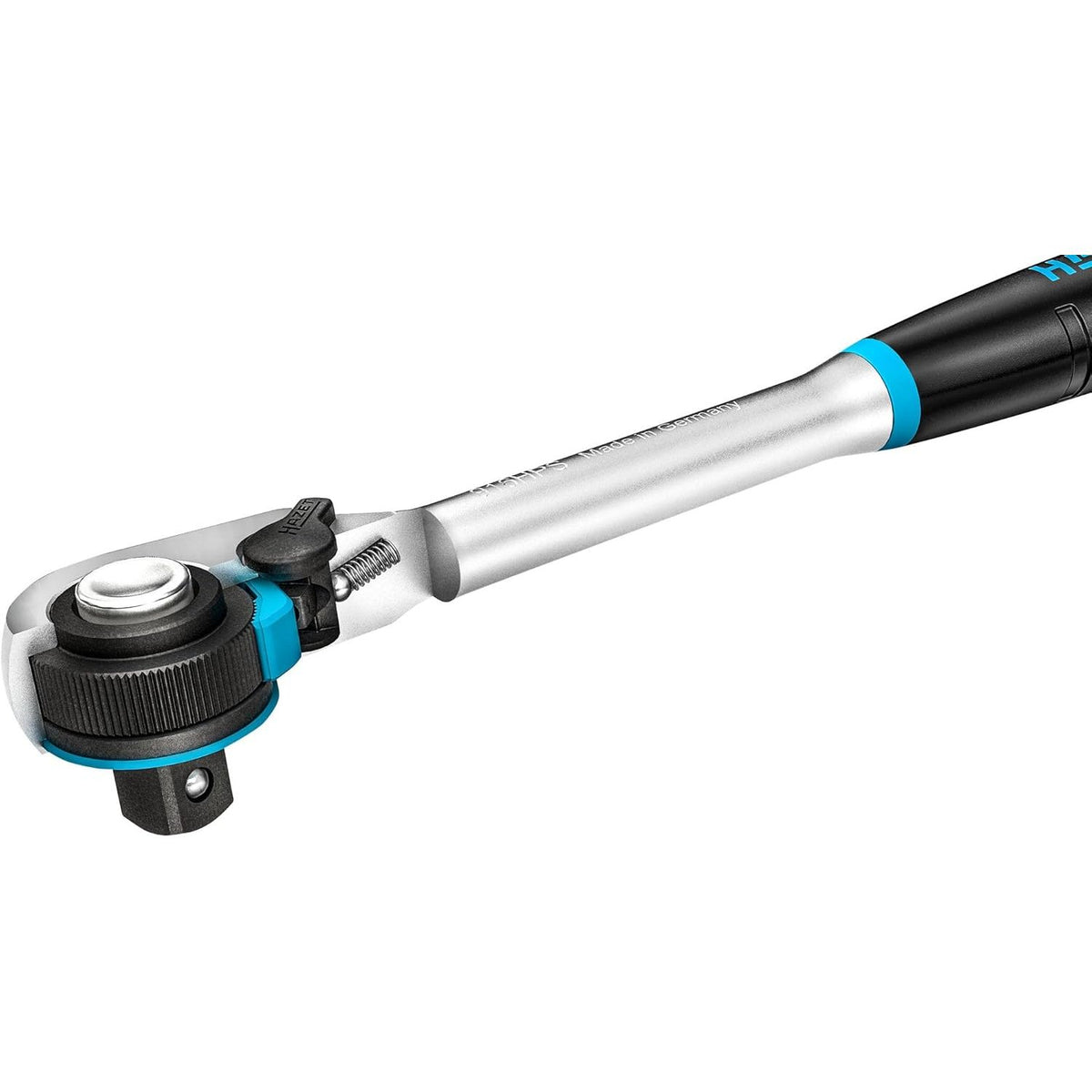 Hazet 916HPS - 1⁄2″ HiPer Fine-Tooth Reversible Ratchet ∙ Safety Locki – KCI Tools