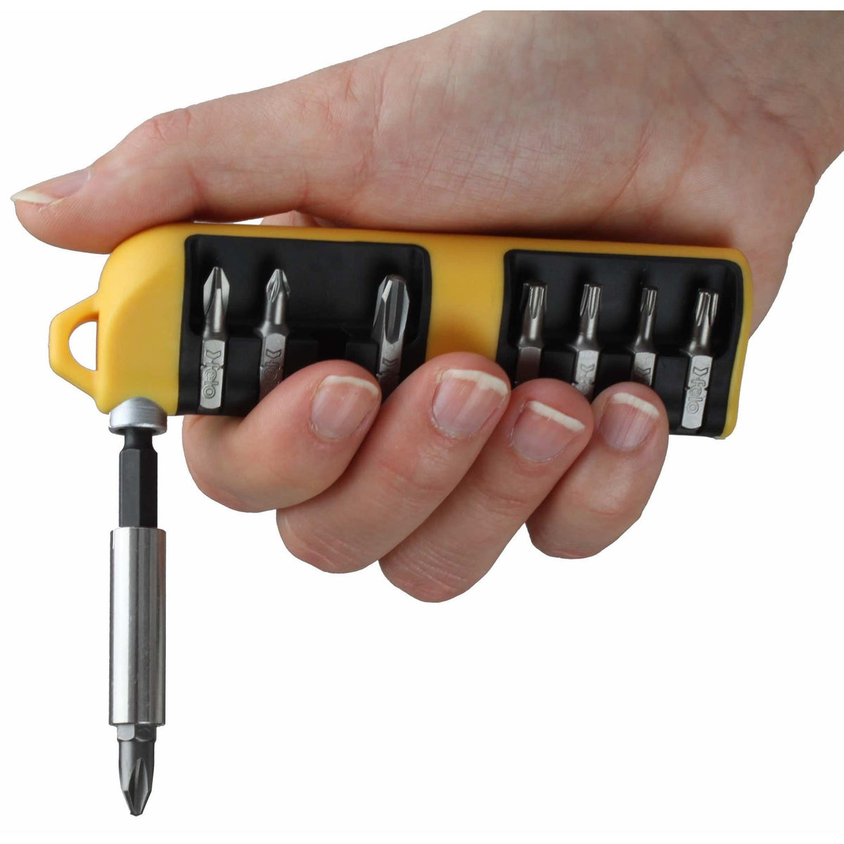 Felo 02080106 Set of SL/PH/PZ/Tx Industrial bits with bit holder in ca ...
