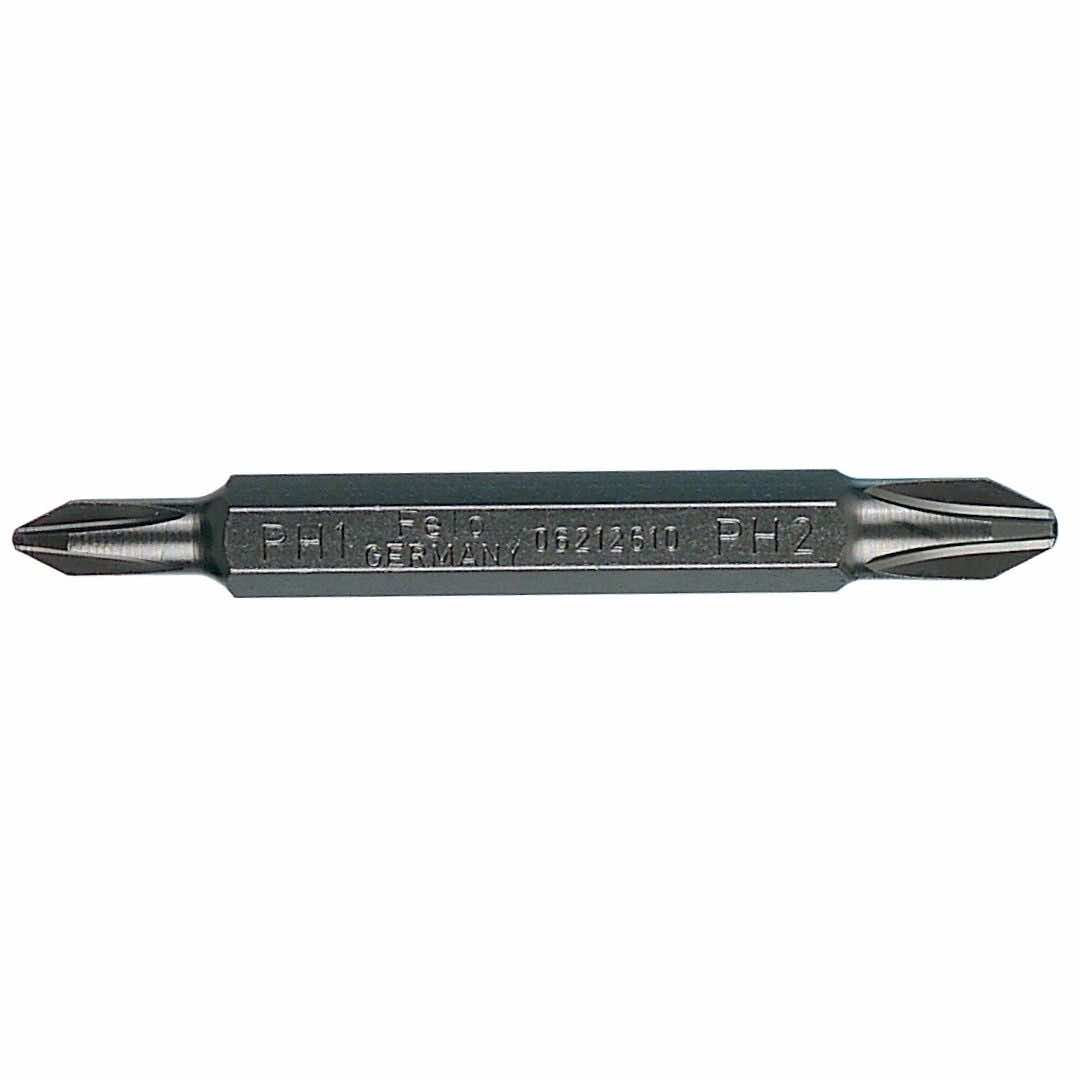 Felo 06212610 Reversible Industrial Bit, Phillips PH 1 - PH 2 x 60 mm ...