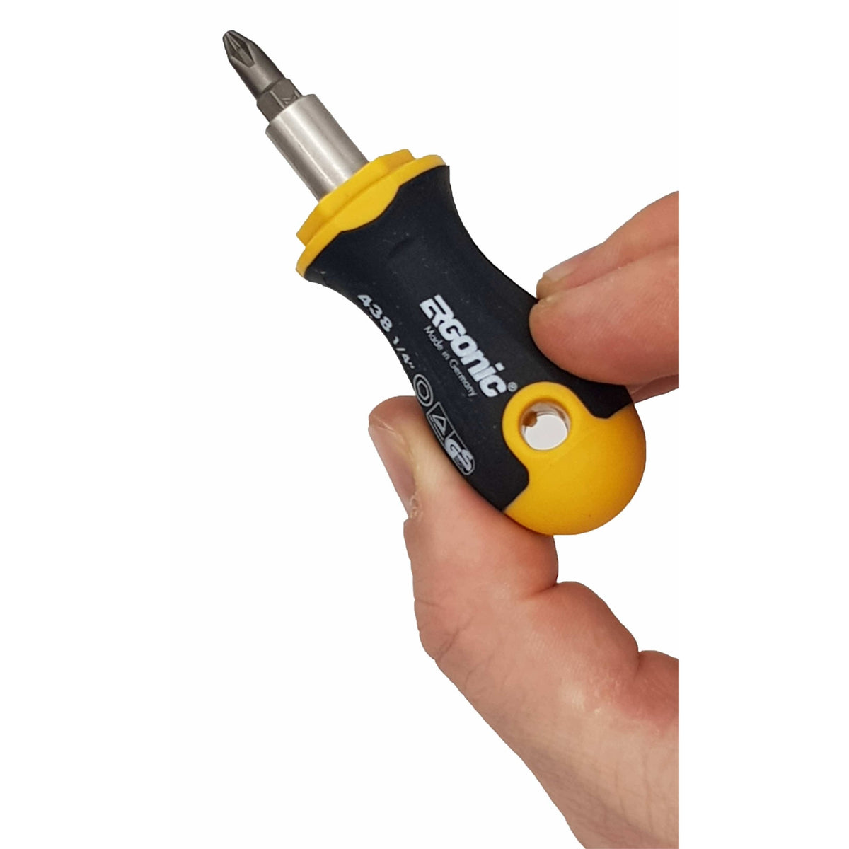 Felo 46902640 Ergonic Stubby Magnetic 1/4" Bitholder – KCI Tools