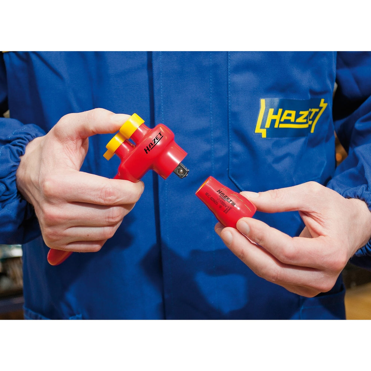 Hazet 150/52 Hybrid and Electric Vehicle High-voltage Tool Set, 52 Pie ...