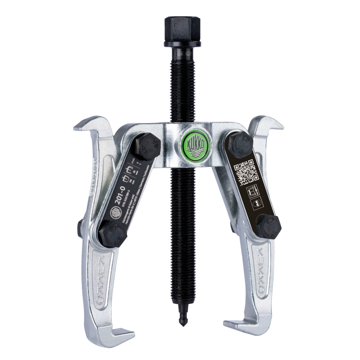 Kukko 201-0 - 2-armed lug puller 100 x 75 mm with oscillating and reve ...