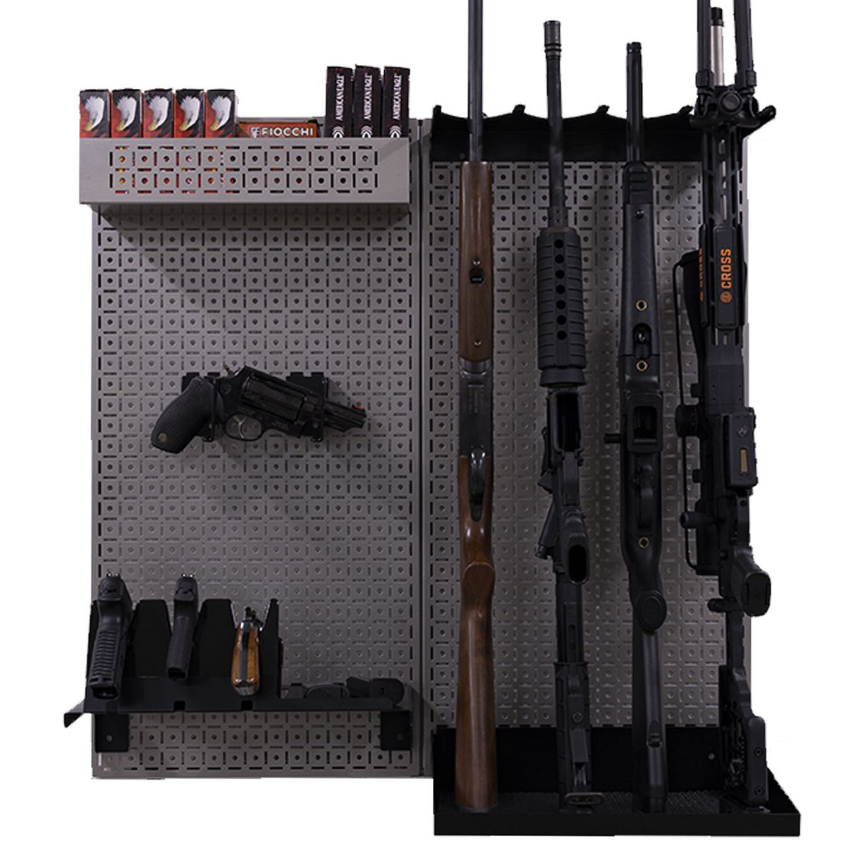 OmniWall "The Serviceman" 2 Panel Fire Arm Storage Rack – KCI Tools