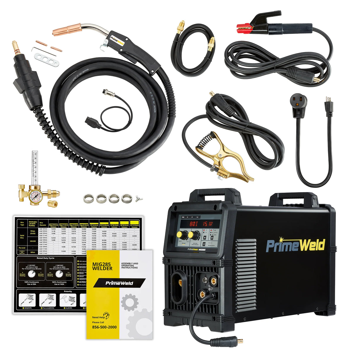 PrimeWeld MIG285 285-Amp MIG Welder – KCI Tools