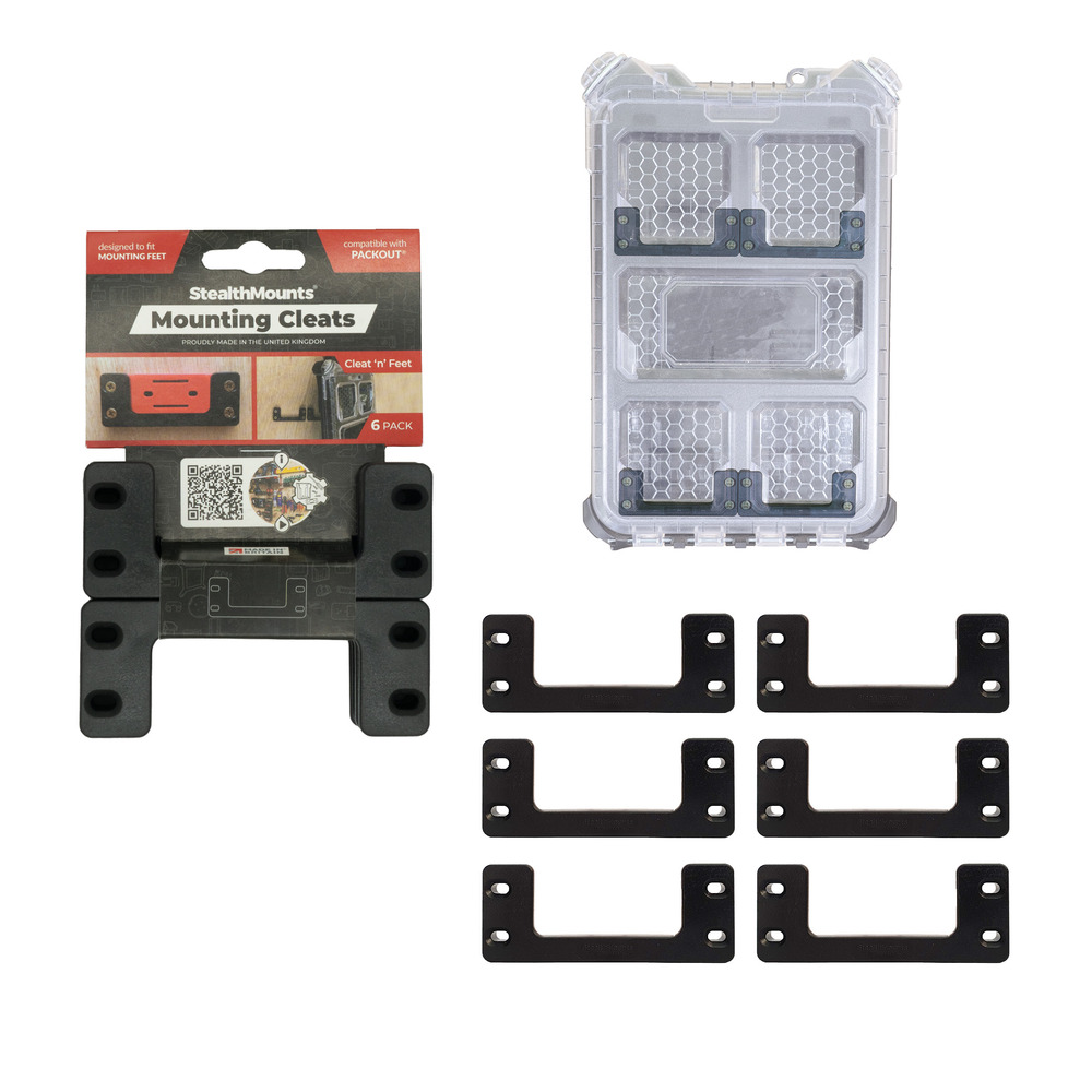 StealthMounts Milwaukee Packout Feet and Cleat - Packout Modifications ...