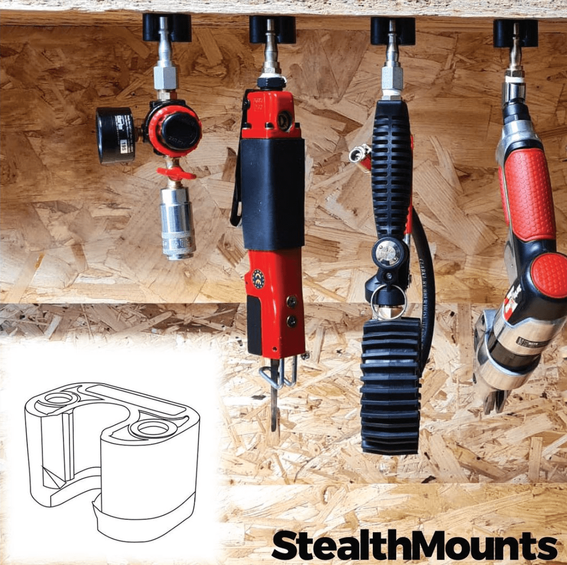 StealthMounts Air/Pneumatic Tool Holders – KCI Tools