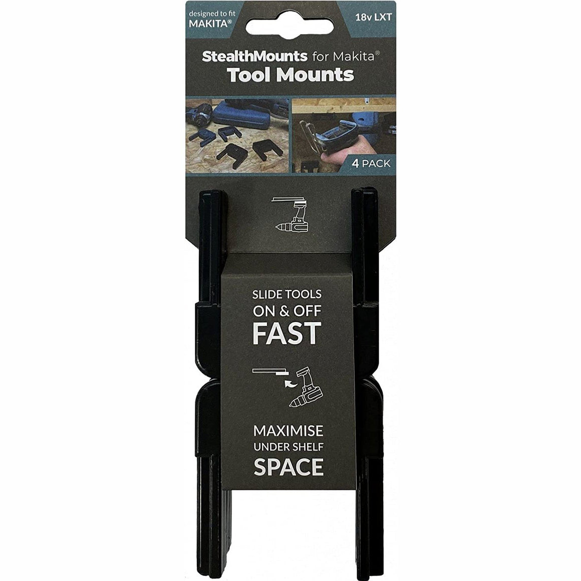 StealthMounts Makita Friction Fit Tool Mounts – KCI Tools